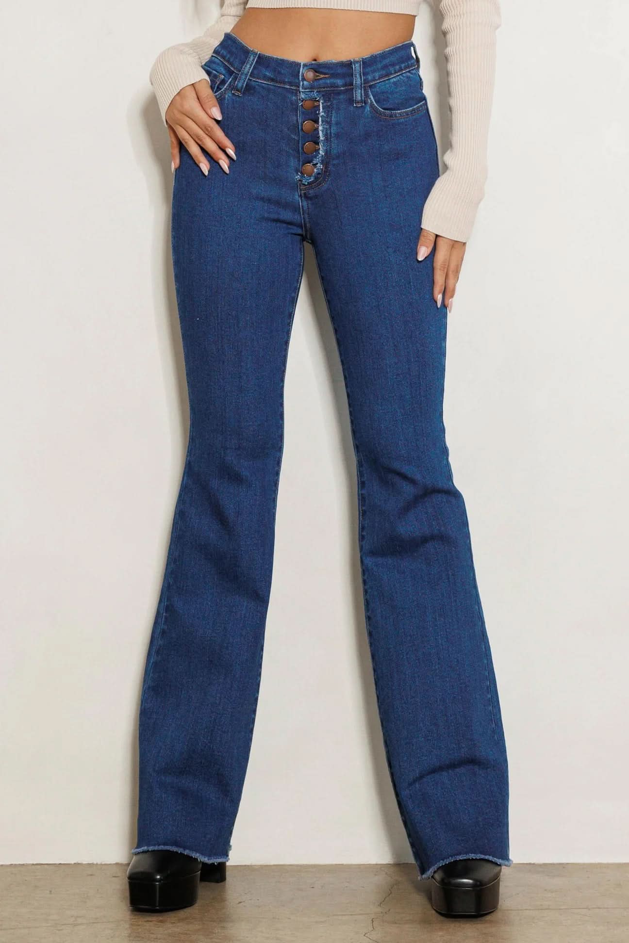 Button Fly Women's Jeans – Western Soul®